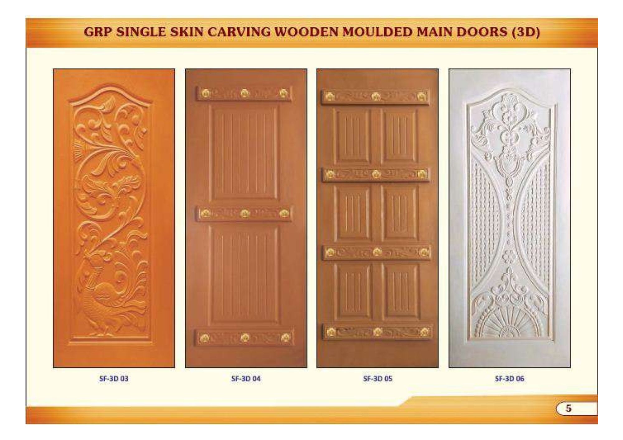 3D MAIN DOORS – S F Doors
